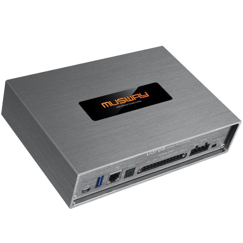 MUSWAY DSP68 8-Channel Car Audio DSP with PC/APP Control – TDS Car Audio