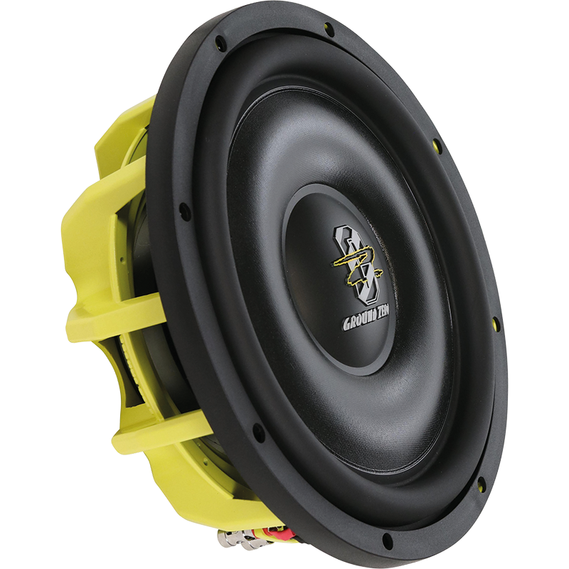 Ground Zero Audio Hydrogen GZHW 12SPL-D2 Flat 12″ SPL Subwoofer (700 R ...