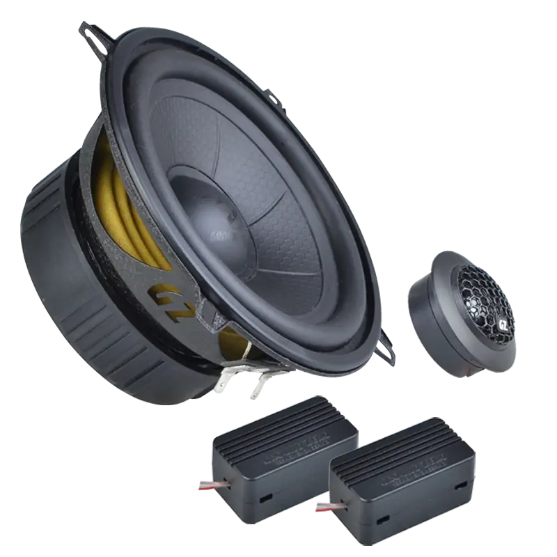 Ground Zero Audio Iridium GZIC 130.2 5″ 2-Way Component Speaker System ...