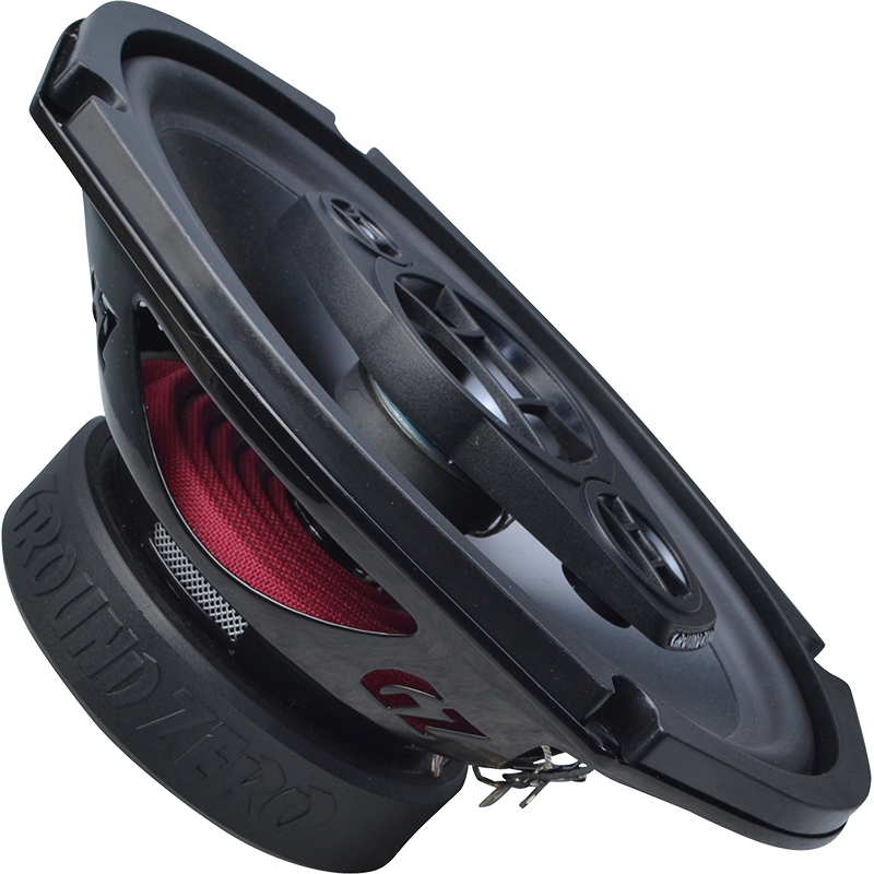 Ground Zero Audio Radioactive GZRF 69SQX 6×9″ 3-Way Coaxial Speaker ...