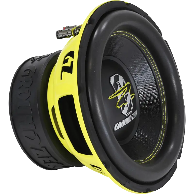 Ground Zero Radioactive GZRW 10XSPL 10″ High Quality SPL Subwoofer (12 ...
