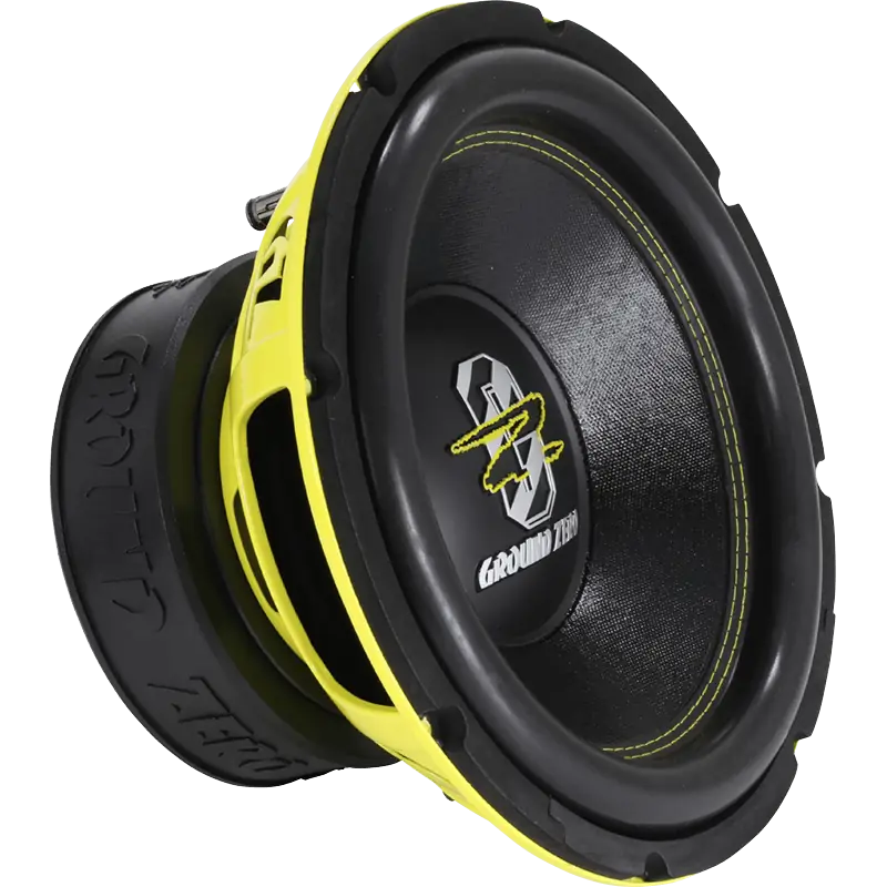 Ground Zero Audio Radioactive GZRW 12XSPL 12″ SPL Subwoofer (1000 RMS ...