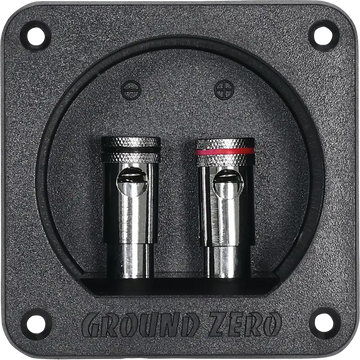 Ground Zero Audio GZST2B 2 Pin Loudspeaker Terminal – TDS Car Audio